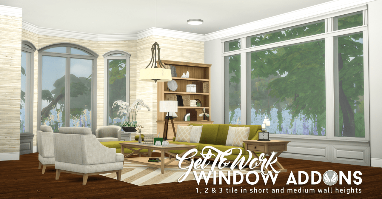 Stunning Windows CC for TS4 You Will Fall in Love With! — SNOOTYSIMS