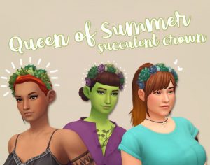 Romantic Sims 4 Flower Crown CC You'll Love Wearing — SNOOTYSIMS