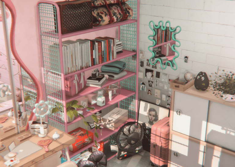 Beautify Your Home With Practical Shelf CC For Sims 4! — SNOOTYSIMS