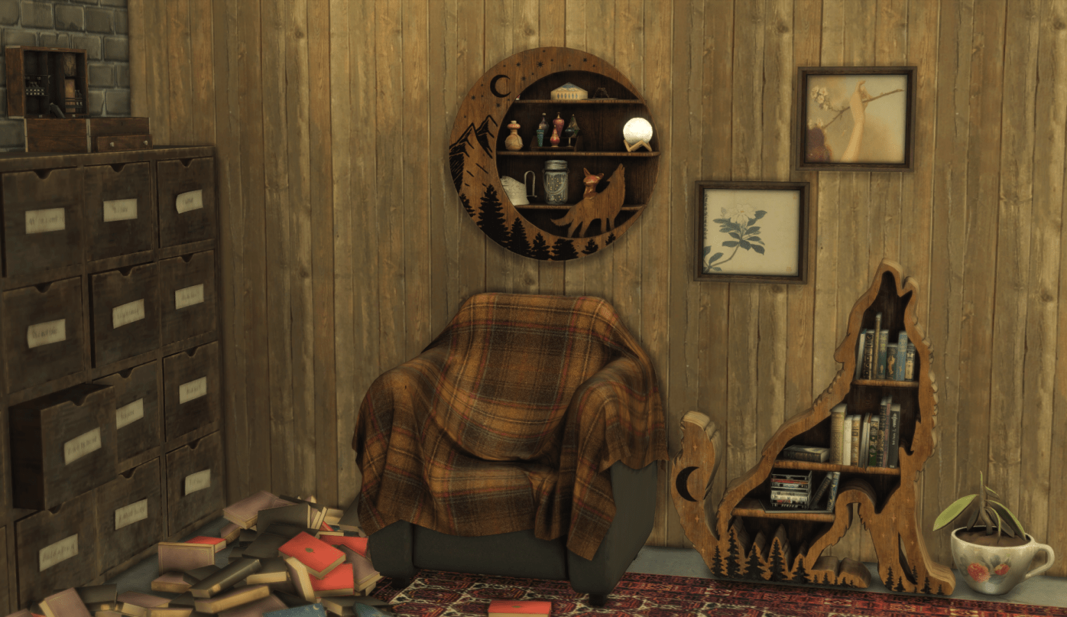 Beautify Your Home With Practical Shelf CC For Sims 4! — SNOOTYSIMS