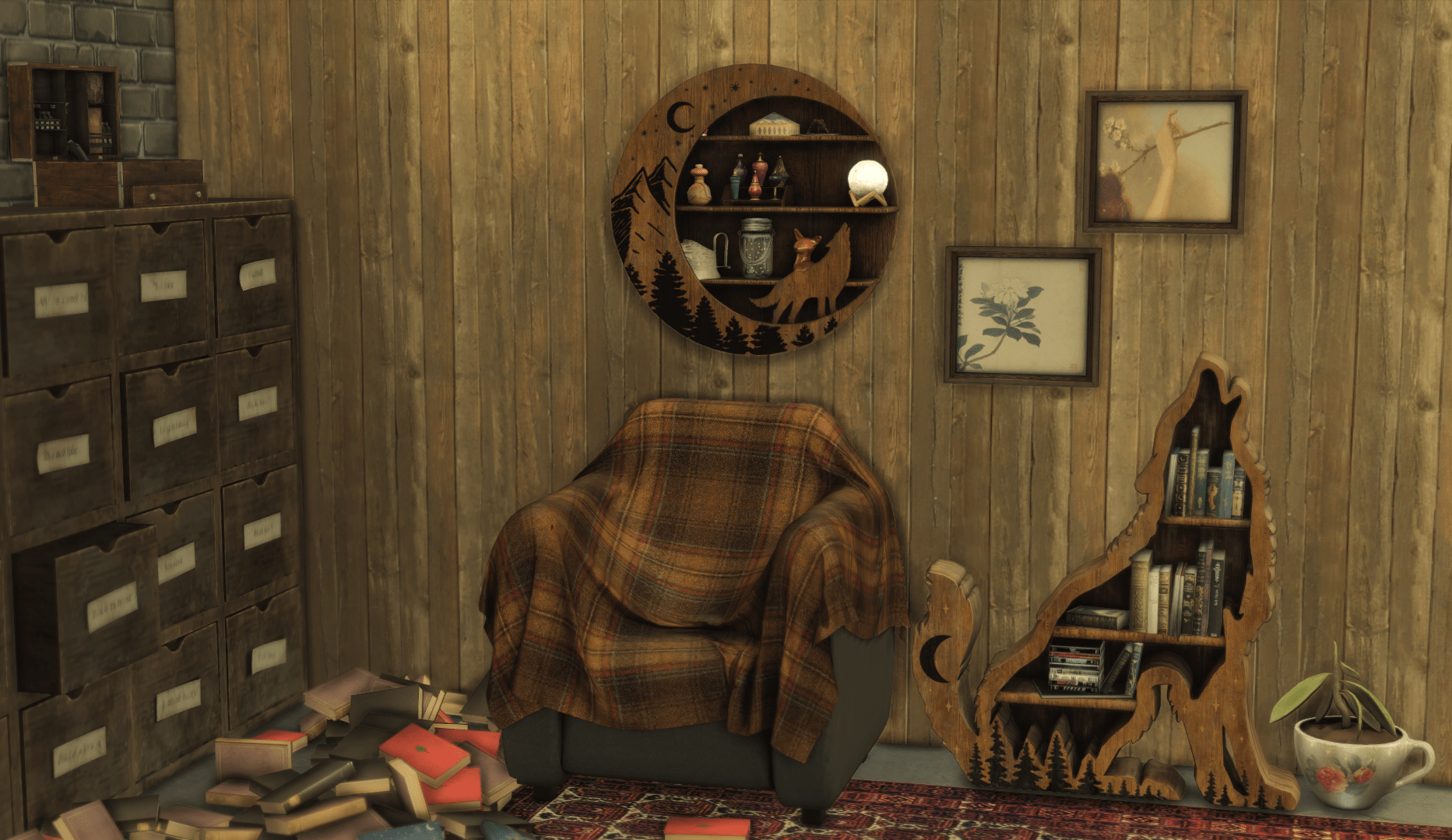 Beautify Your Home With Practical Shelf CC For Sims 4! — SNOOTYSIMS