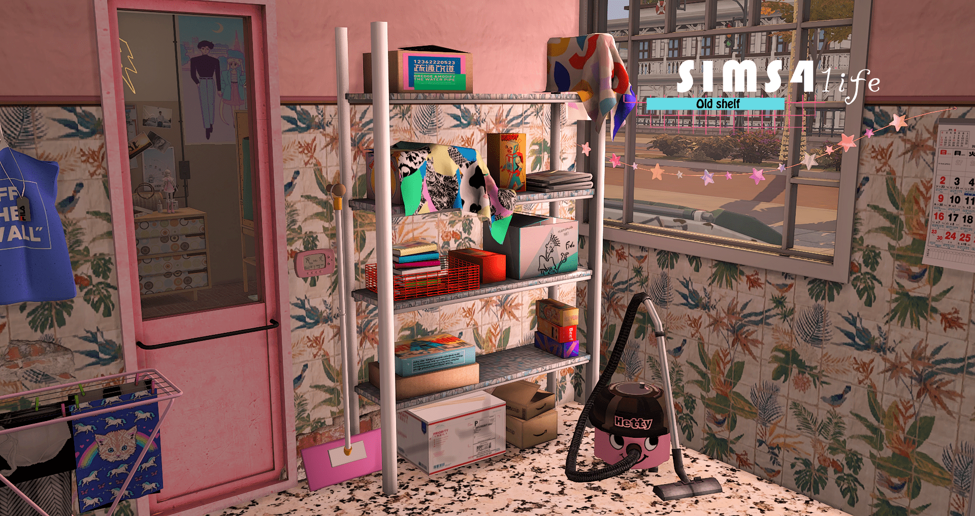 Beautify Your Home With Practical Shelf CC For Sims 4! — SNOOTYSIMS