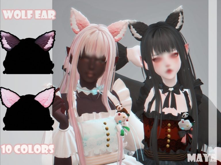 Create The Ultimate Wolf Sim With These Wolf Ears And Tail CC Packs ...
