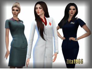 The Best 15 Brainy Lab Coat CC for TS4 — SNOOTYSIMS