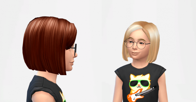 Unique Bob Hair CC Packs for Your Sims 4 — SNOOTYSIMS