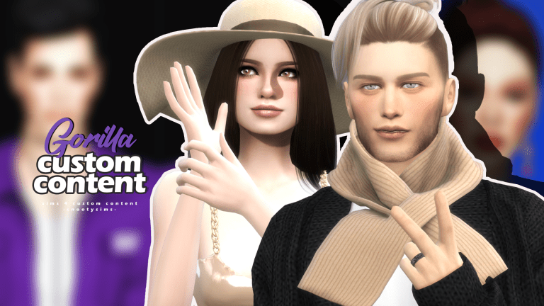 Gorilla Gorilla Gorilla - 25 Of Their Most Haute CC Pieces! — SNOOTYSIMS