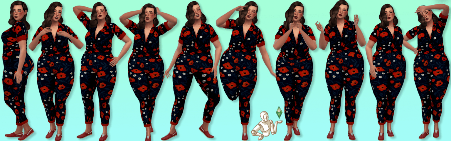 30+ Striking Plus Size Pose Packs for Big & Beautiful Sims (2025 UPDATE ...