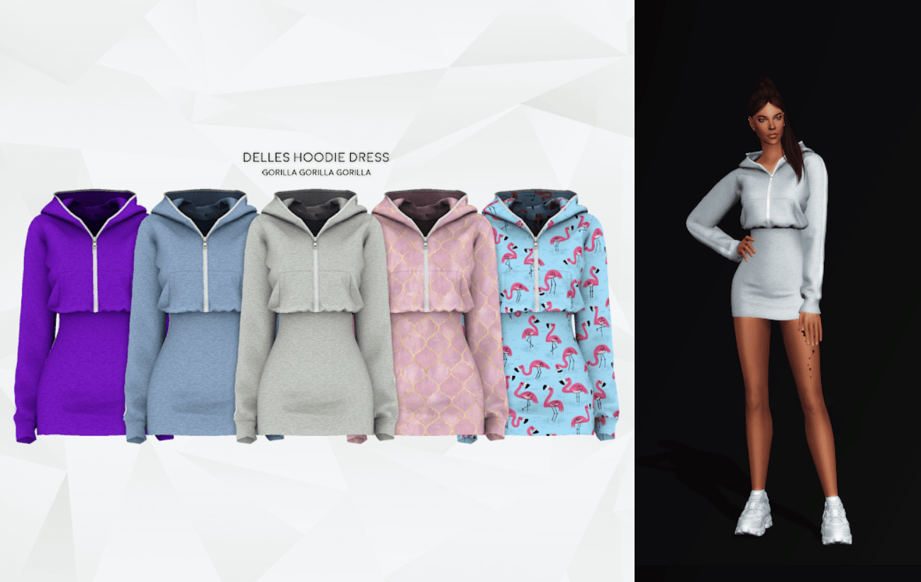 Gorilla Gorilla Gorilla - 25 Of Their Most Haute CC Pieces! — SNOOTYSIMS