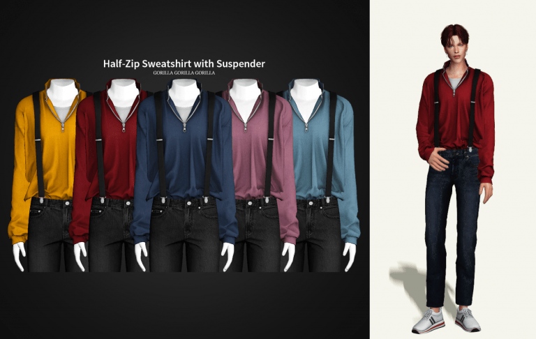 Gorilla Gorilla Gorilla - 25 Of Their Most Haute CC Pieces! — SNOOTYSIMS