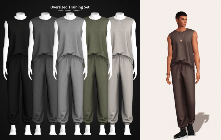 Gorilla Gorilla Gorilla - 25 Of Their Most Haute CC Pieces! — SNOOTYSIMS