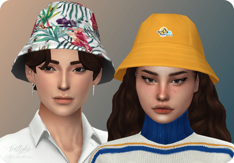 Coolest Bucket Hat CC for Sims 4 You'll Love Rocking! — SNOOTYSIMS