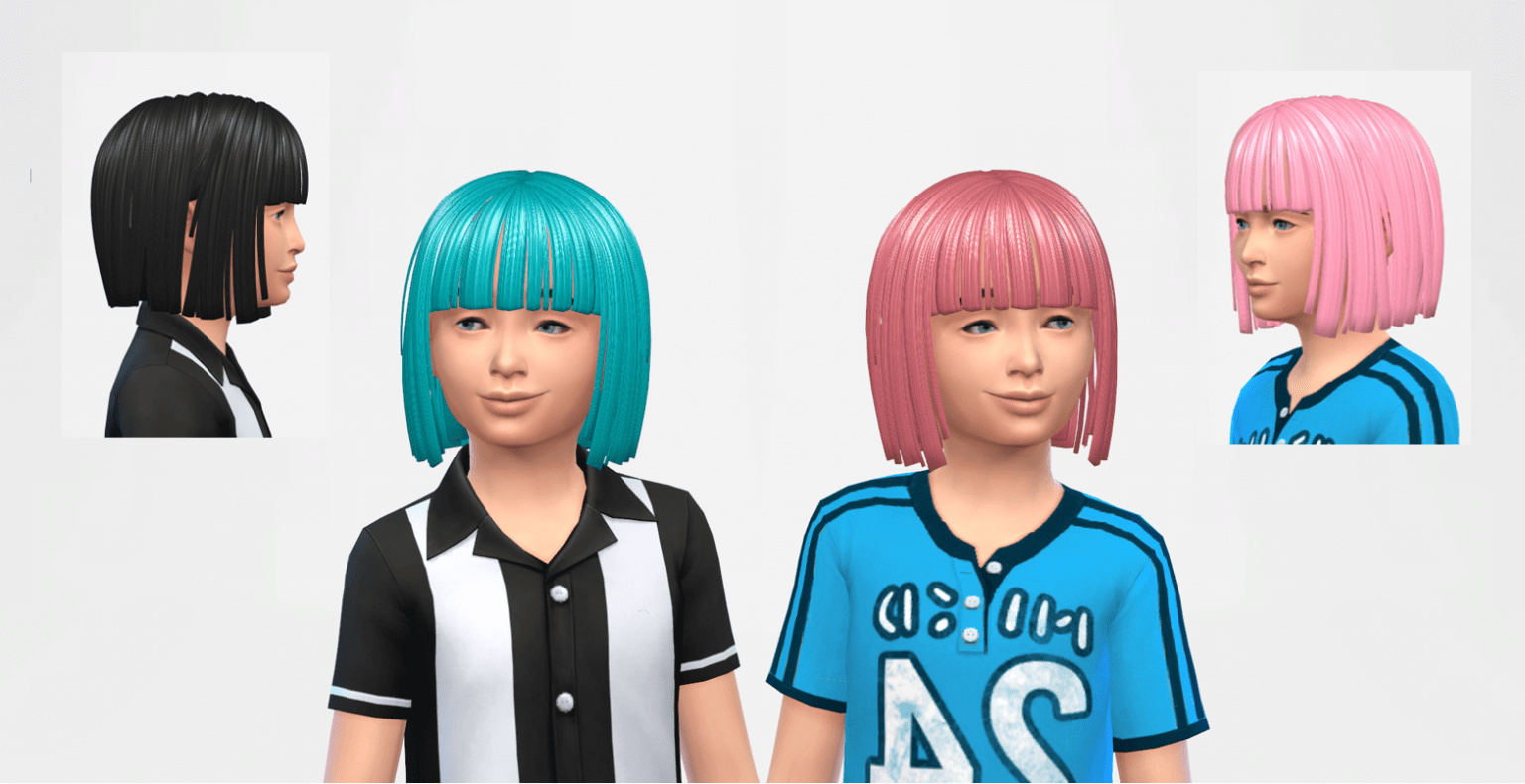 Unique Bob Hair CC Packs for Your Sims 4 — SNOOTYSIMS