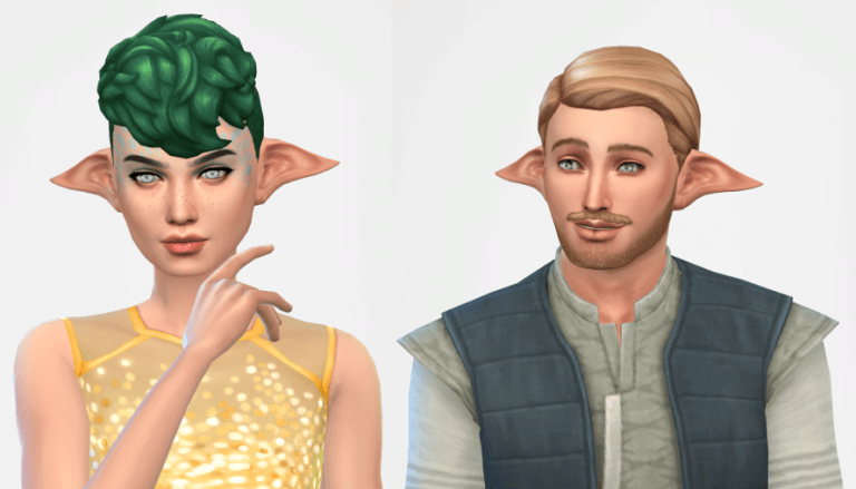 The Most Exotic Sims 4 Elf Ears CC on the Internet! — SNOOTYSIMS
