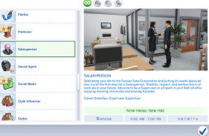 Everything to Know About the Awesome Salaryperson Career in TS4 — %sitename