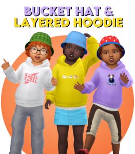 Coolest Bucket Hat CC for Sims 4 You'll Love Rocking! — SNOOTYSIMS