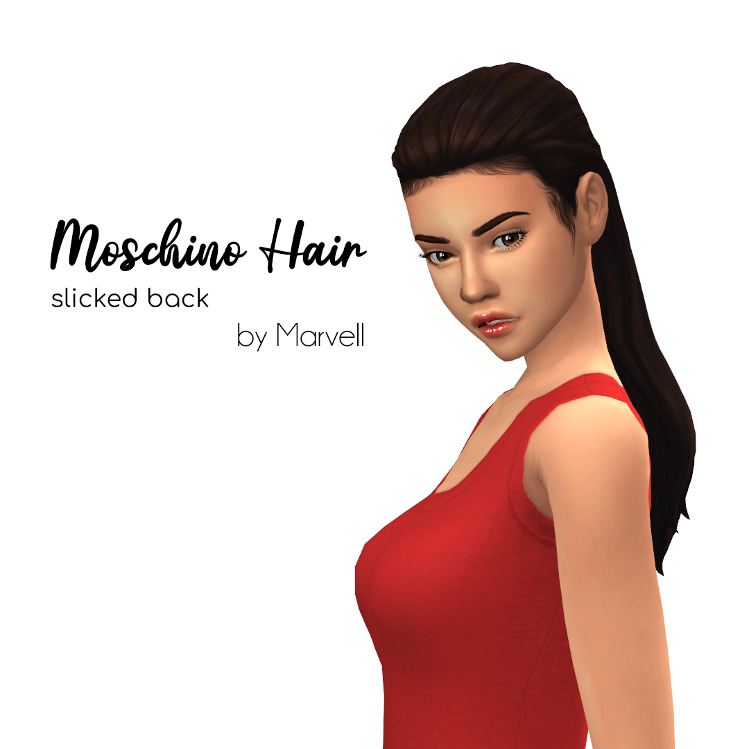 25+ Elegant Slicked Back Hair CC You Need to Try — SNOOTYSIMS
