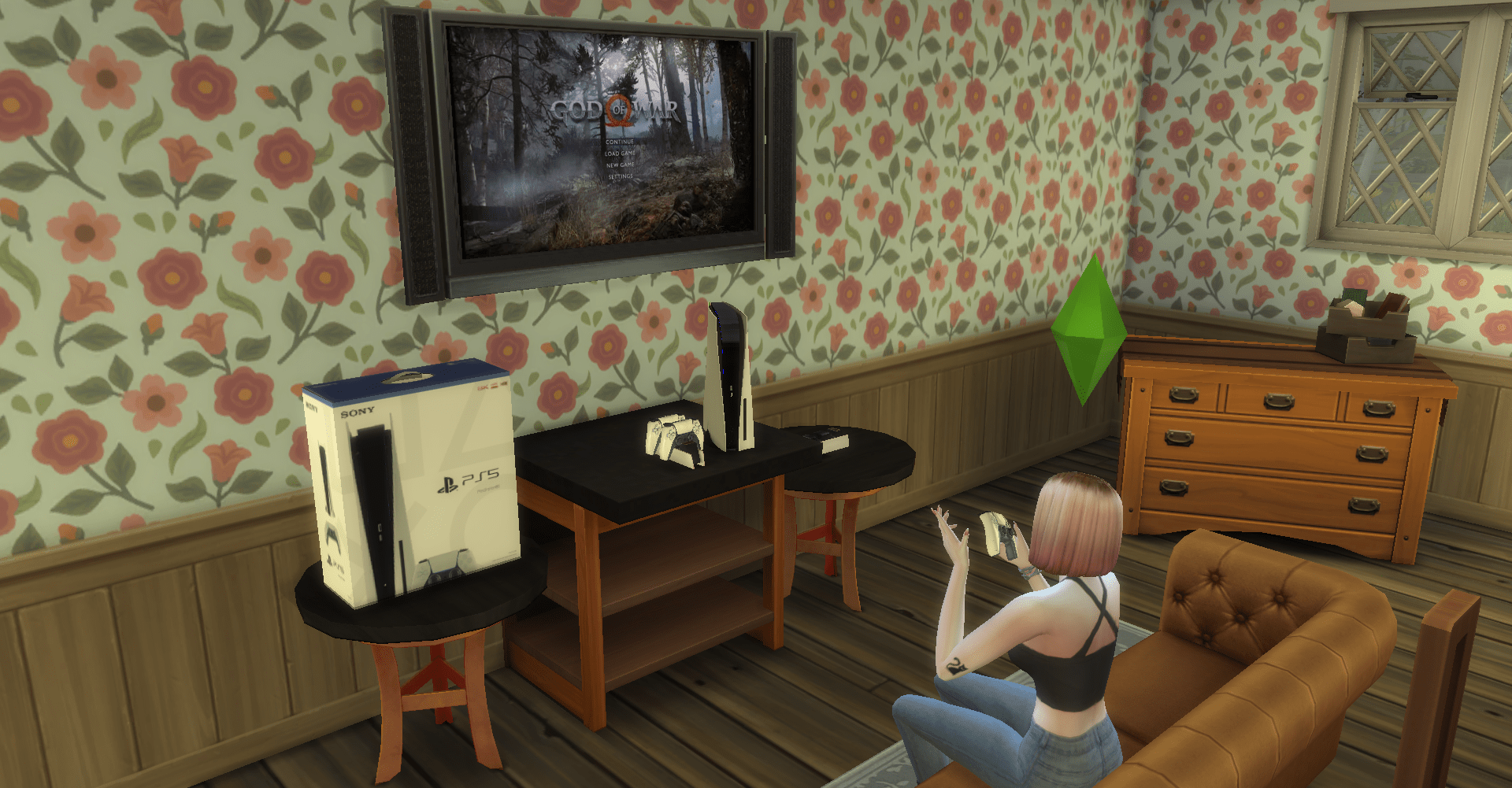 PlayStation 5 Mods and CC packs for TS4 + Other Cool Video Games CC