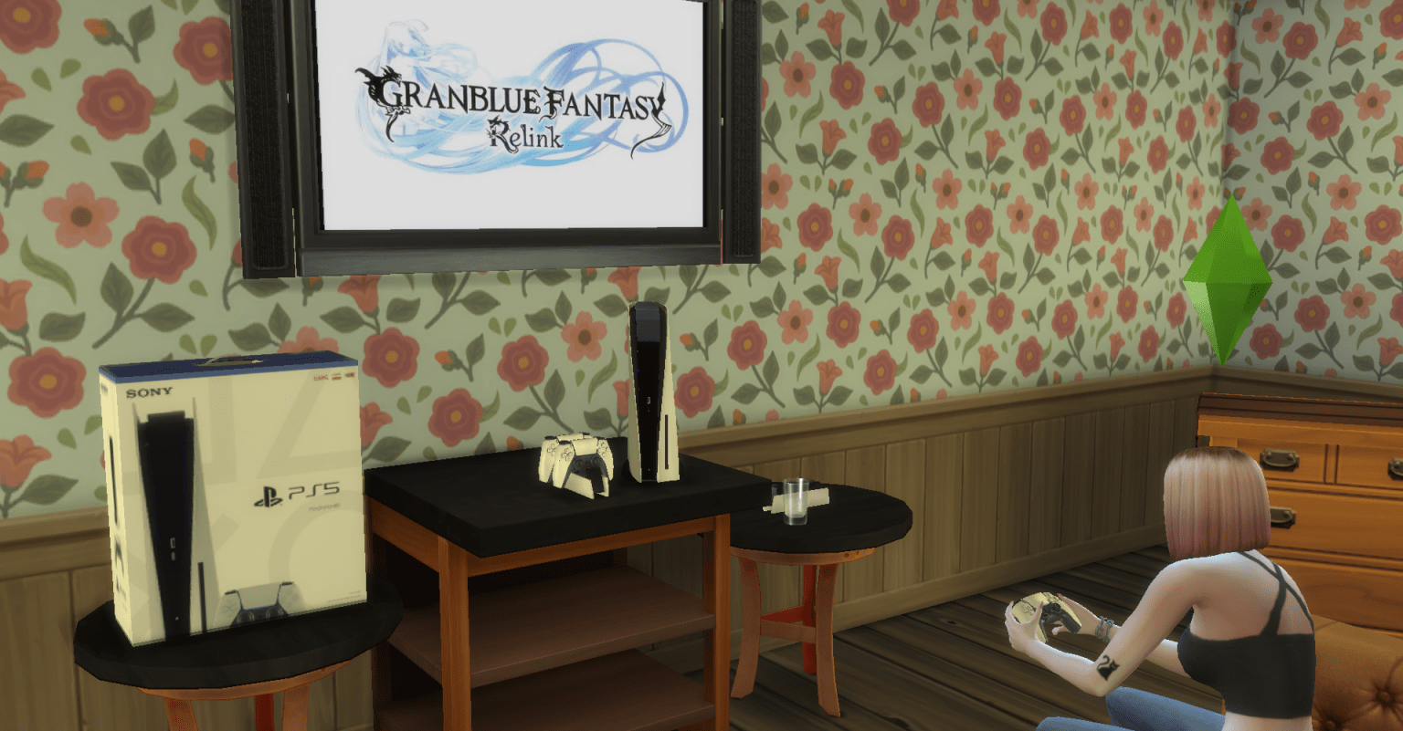PlayStation 5 Mods and CC packs for TS4 + Other Cool Video Games CC