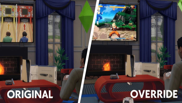 PlayStation 5 Mods and CC packs for TS4 + Other Cool Video Games CC
