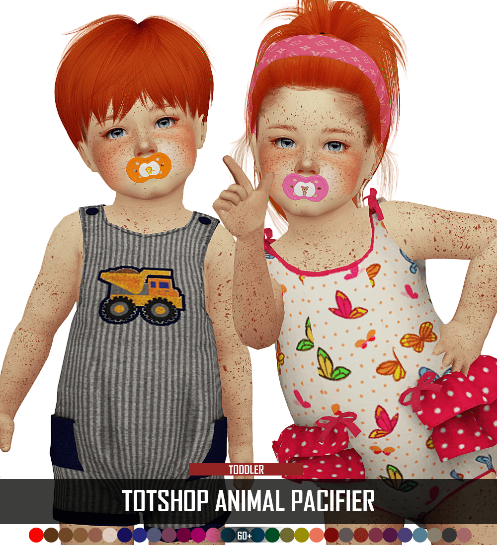 30 Pacifier CC for the Sims 4 (Cutest Toddler Accessories) — SNOOTYSIMS