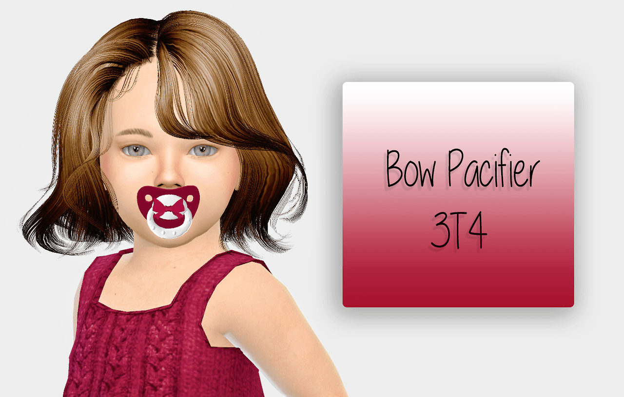 30 Pacifier CC for the Sims 4 (Cutest Toddler Accessories) — SNOOTYSIMS