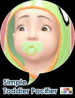 30 Pacifier CC for the Sims 4 (Cutest Toddler Accessories) — SNOOTYSIMS