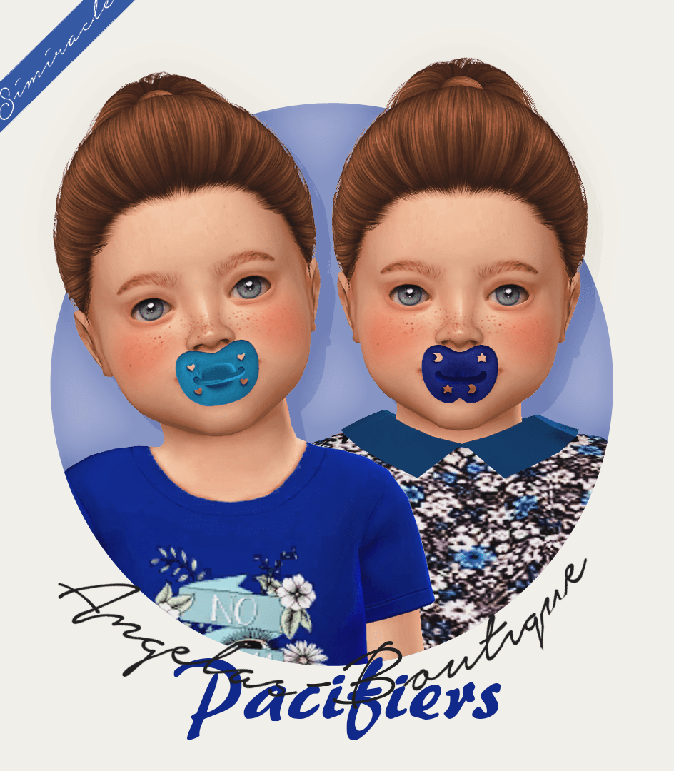 30 Pacifier CC for the Sims 4 (Cutest Toddler Accessories) — SNOOTYSIMS
