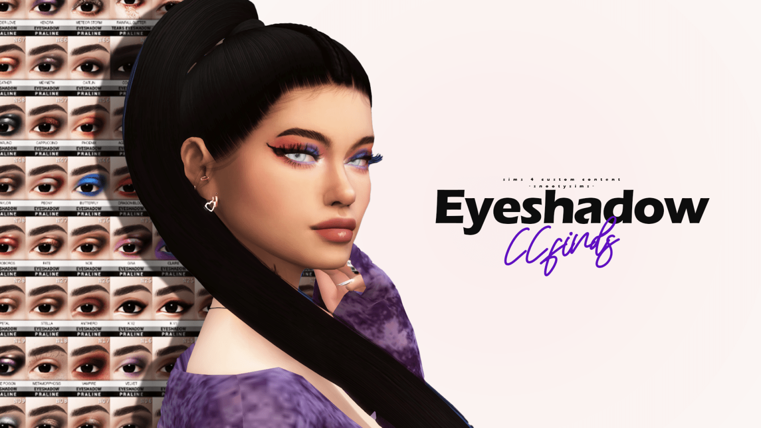 70+ Makeup CC Packs that Will Transform Your Sims Looks Completely ...