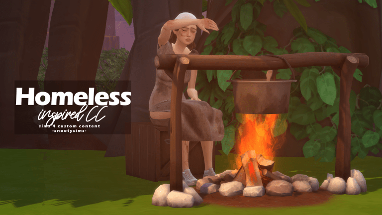 15 Great Pieces of Homeless-Inspired CC For Your Sims 4 Gameplay ...