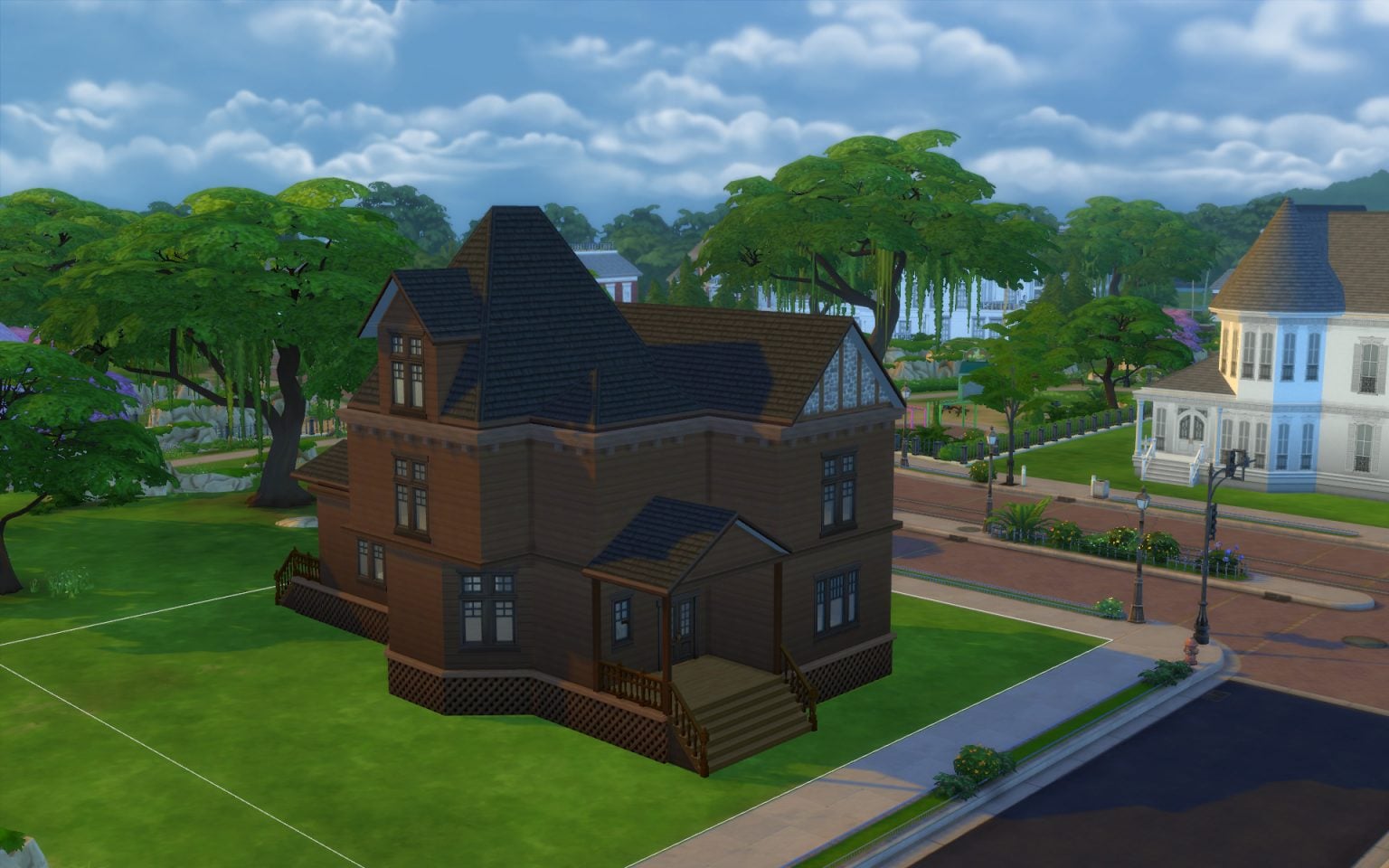 A List of Easy House Blueprints for The Sims 4!