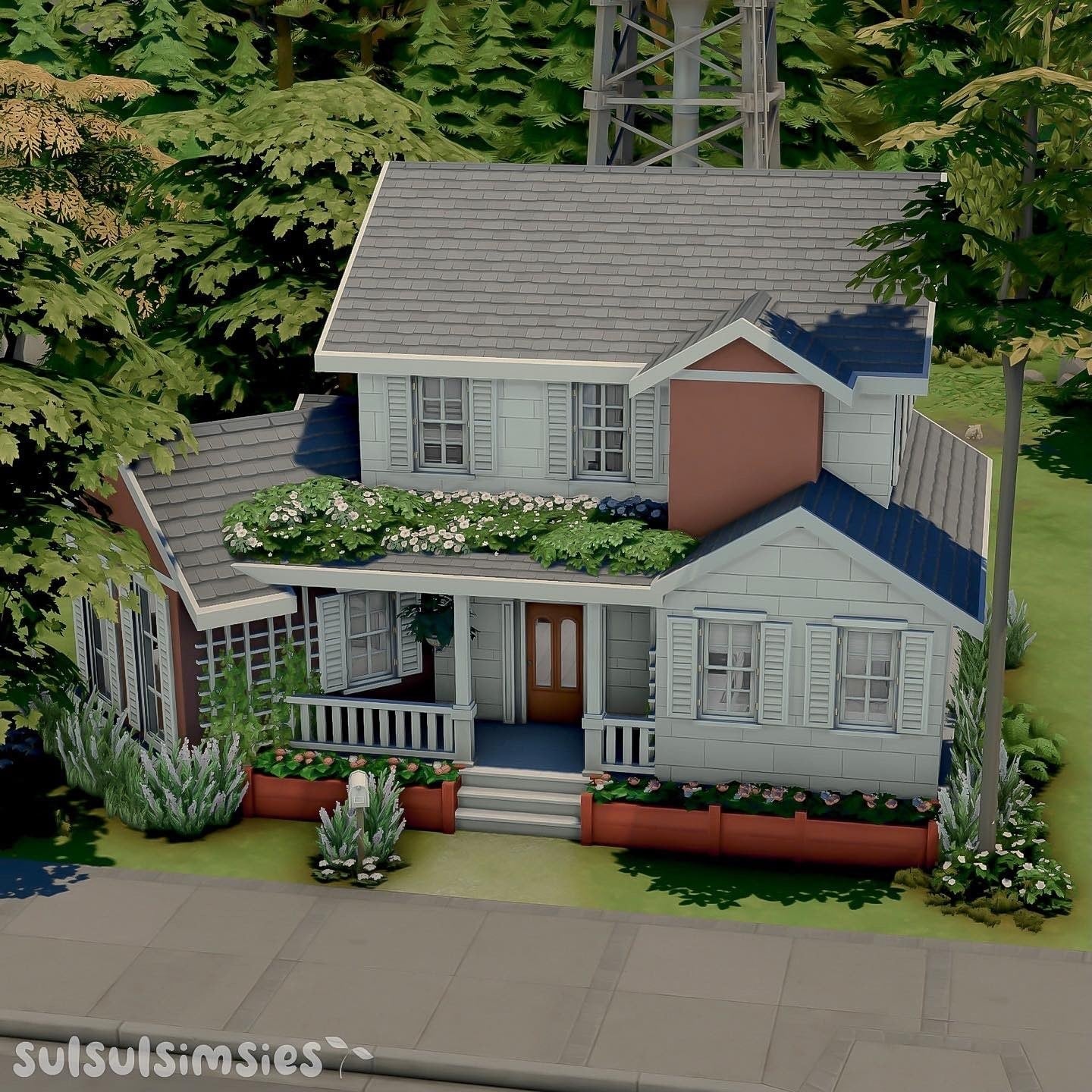 A List of Easy House Blueprints for The Sims 4!
