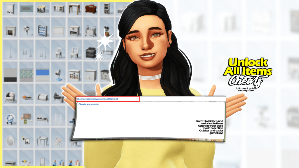 Sims 4 Cheat To Unlock Items In Households Infoupdate