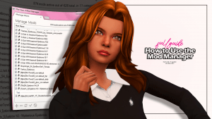 How to Use the Sims 4 Mod Manager! — SNOOTYSIMS
