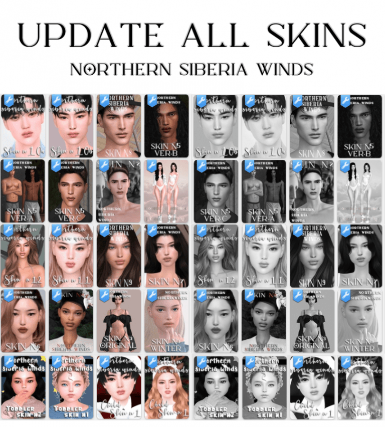 Skins – SNOOTYSIMS