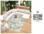 20 Pieces of Sensational Sectional Couch CC for The Sims 4! — SNOOTYSIMS
