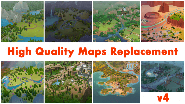 Maps Mods: Beautify Your World with These 5 Mods! — SNOOTYSIMS