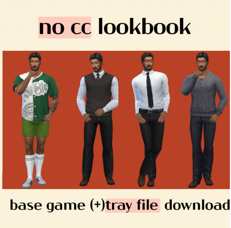 50+ No CC Lookbooks That Will Rock Your World! — SNOOTYSIMS