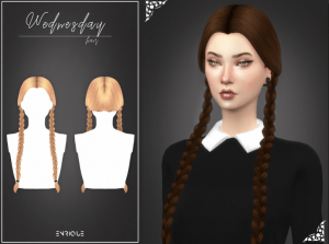 The Most Horrifying Wednesday Addams CC We Could Dig Up! — SNOOTYSIMS