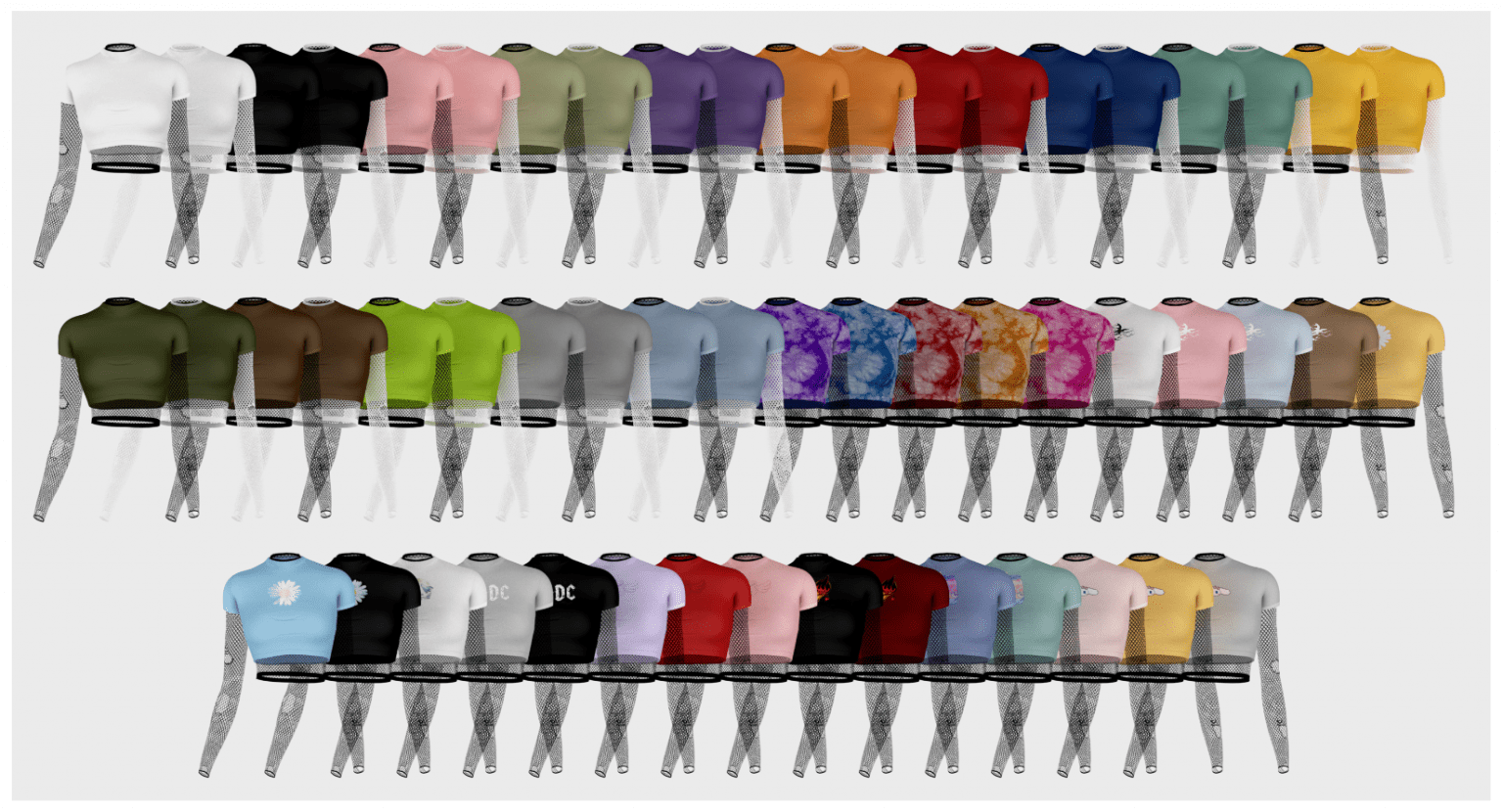 41+ Unique Crop Tops CC for Male & Female Sims in TS4 — SNOOTYSIMS