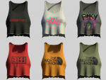 41+ Unique Crop Tops CC for Male & Female Sims in TS4 — SNOOTYSIMS