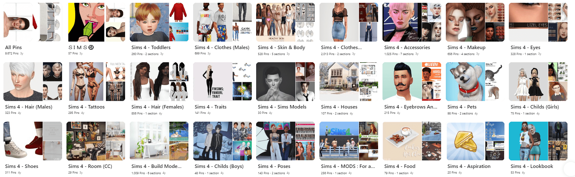 The Best Sims 4 Pinterest Accounts For TS4 Inspiration — SNOOTYSIMS