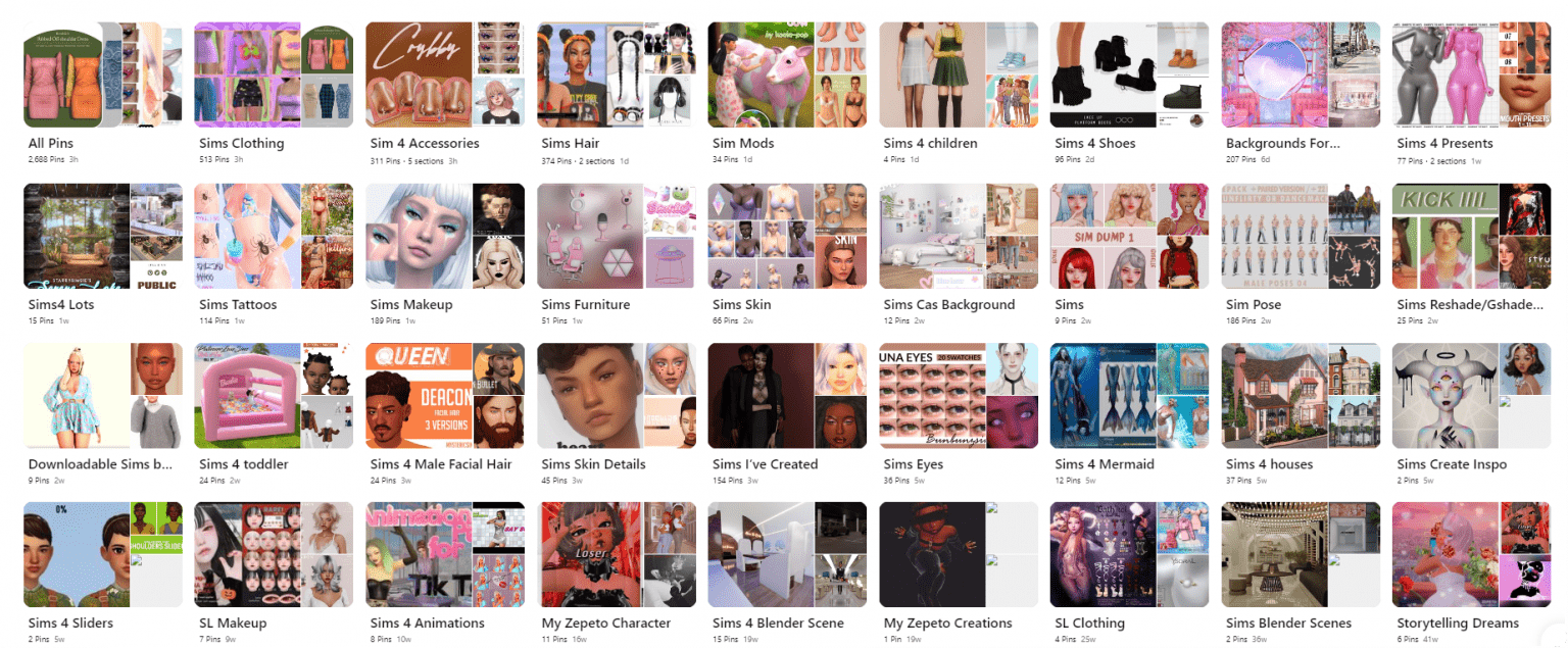 The Best Sims 4 Pinterest Accounts For TS4 Inspiration — SNOOTYSIMS