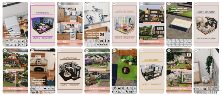 The Best Sims 4 Pinterest Accounts For TS4 Inspiration — SNOOTYSIMS