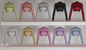 41+ Unique Crop Tops CC for Male & Female Sims in TS4 — SNOOTYSIMS