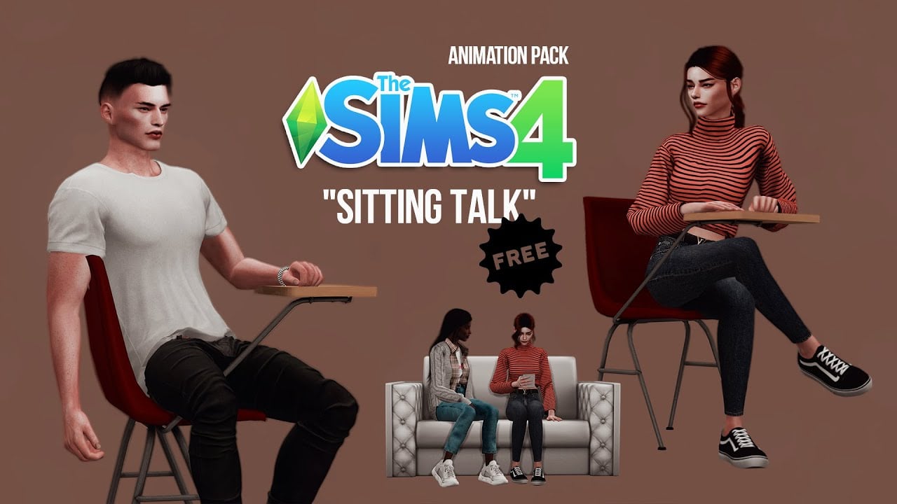 Conversation & Talking Animations For Better Interractions in TS4 ...
