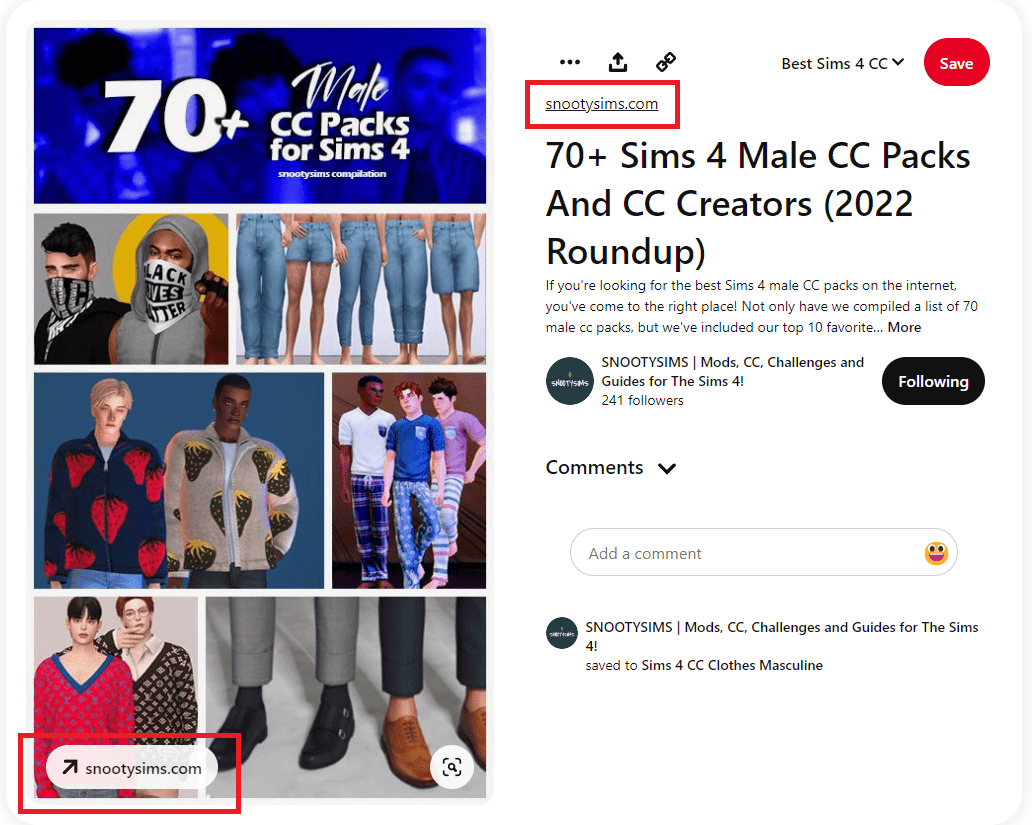 The Best Sims 4 Pinterest Accounts For TS4 Inspiration — SNOOTYSIMS