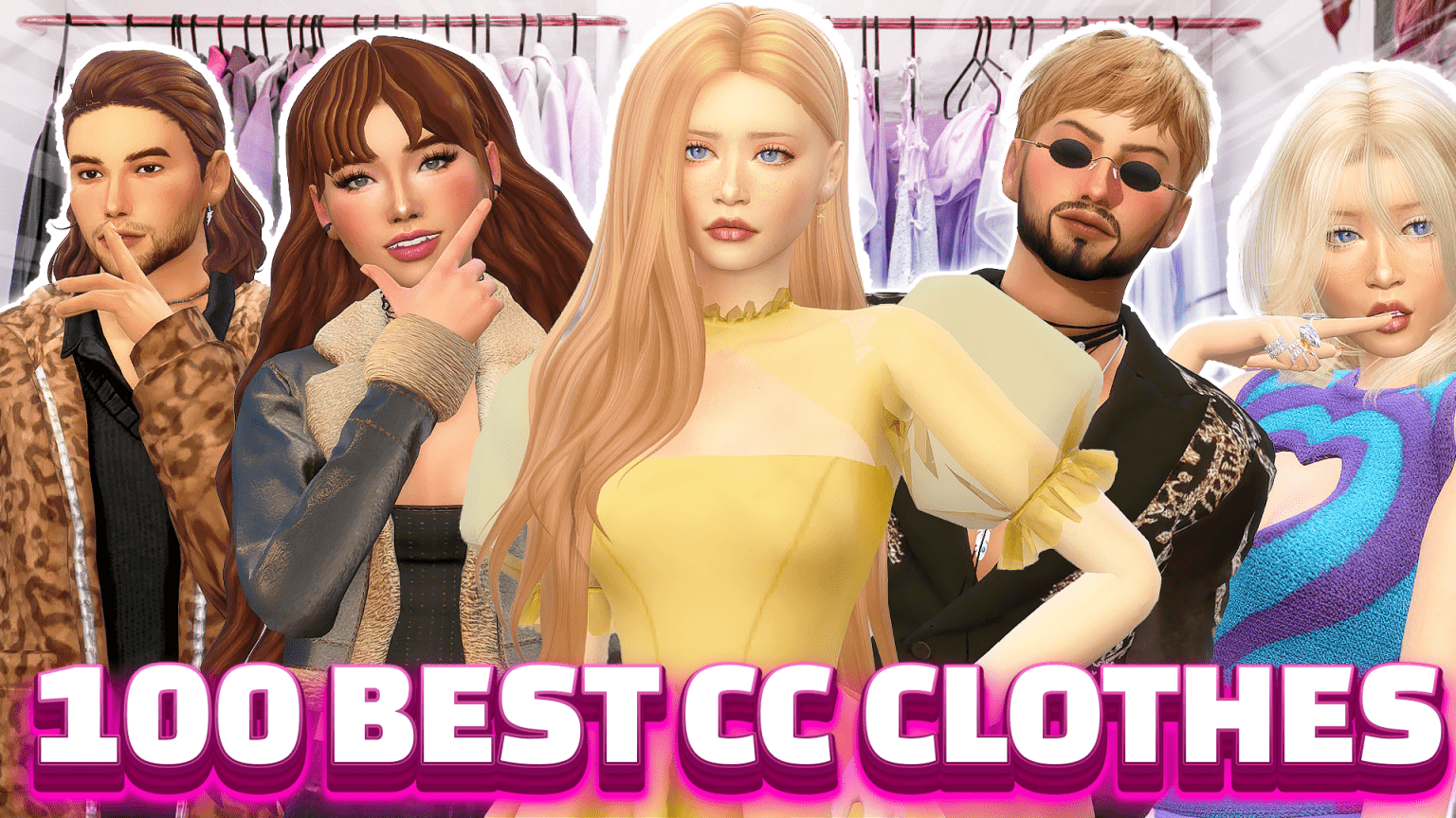 100+ BEST Alpha Sims 4 CC Clothes to Download in 2024 — SNOOTYSIMS
