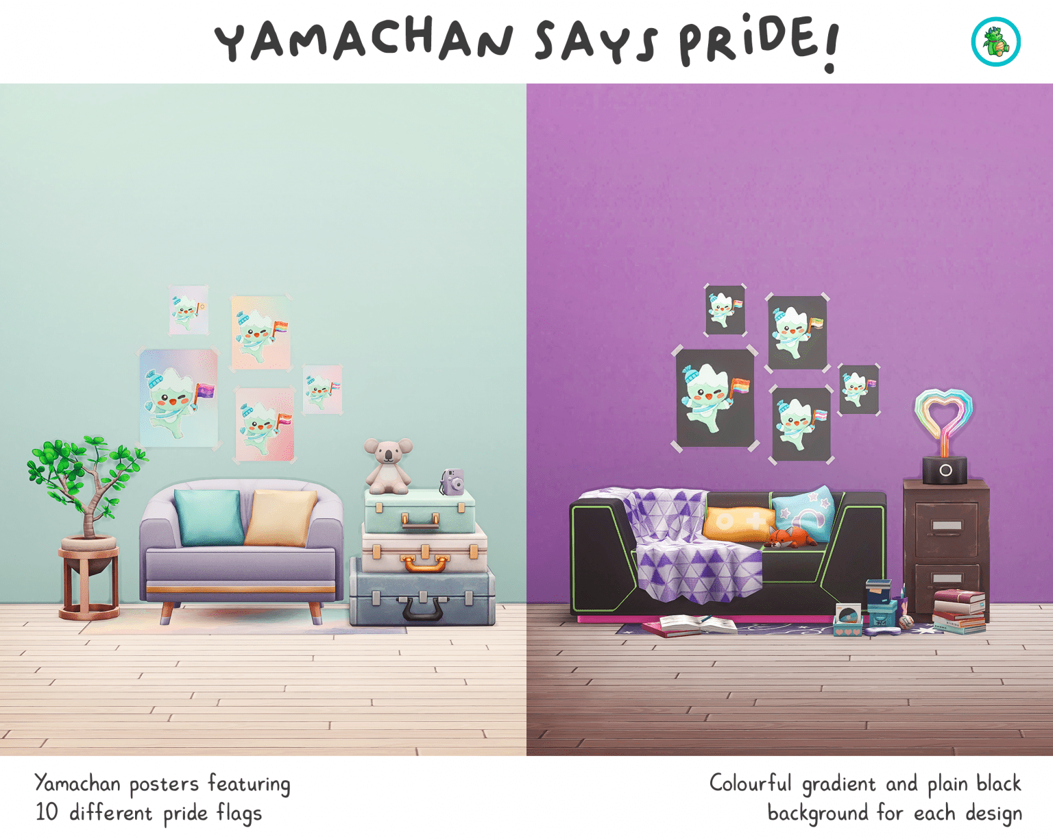 Celebrating Love: 30+ Stunning CC Pride Flags and Decor!