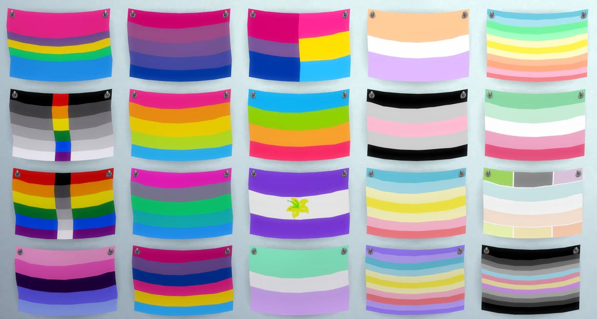 Celebrating Love: 30+ Stunning CC Pride Flags and Decor!