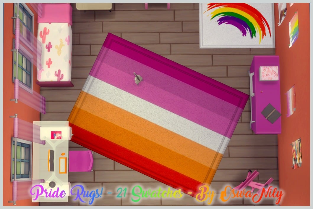 Celebrating Love: 30+ Stunning CC Pride Flags and Decor!